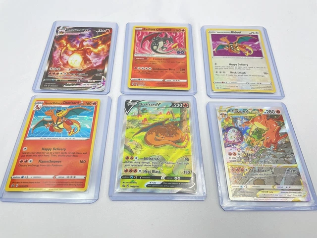 POKÉMON TCG POKEMON Charizard VMAX V Full Art VStar Radiant Special ...