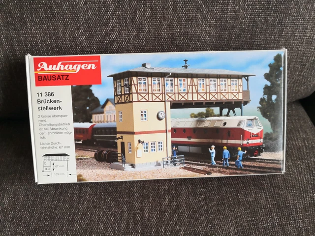 AUHAGEN 11386 Brückenstellwerk Bausatz Spur HO 1:87 Bausatz ...
