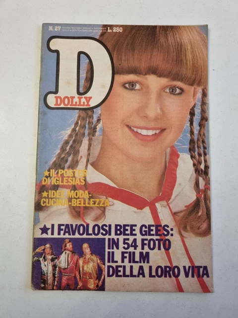 RARE MAGAZINE DOLLY 27-1979 Bee Gees - Tina Turner - Christopher Reeve ...