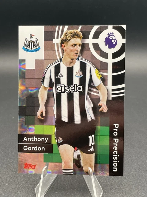 ANTHONY GORDON PRO Precision Topps Premier League 2025/2026 Newcastle ...