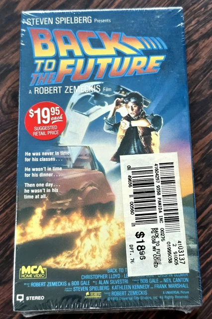 BACK TO THE Future-1989 Factory Seal- VHS MCA Home Video £68.70 ...