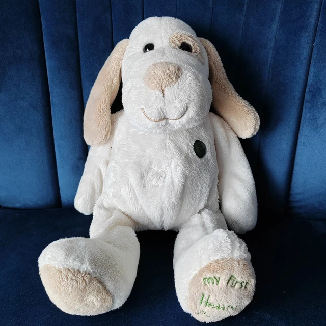 HARRODS MY FIRST Puppy Dog Baby Soft Toy Cream Comforter 14" £20.49 ...