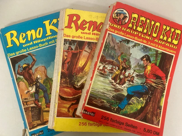 BASTEI: 3 X RENO KID BUCH (Sammelbände) [3191] EUR 40,50 - PicClick DE