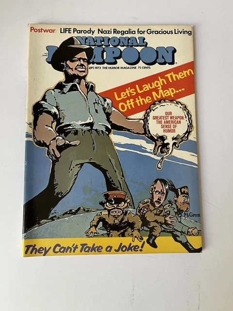 NATIONAL LAMPOON MAGAZINE #42 Sept 1973 Michael Gross Cover Satire ...