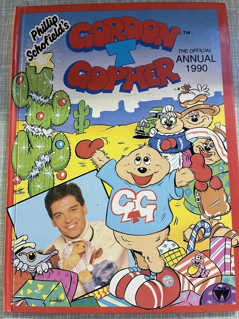 PHILLIP SCHOFIELD GORDON The Gopher Annual 1990 - Tv Tie In Illust' H ...