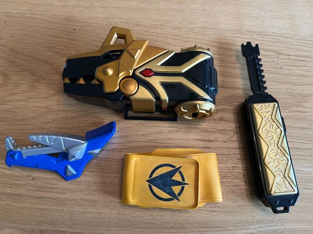 POWER RANGERS DINO Thunder Brachio Morpher +2 face plates Key & wrist ...
