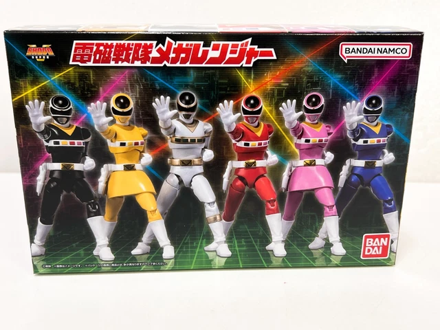 POWER RANGERS IN Space SHODO SUPER Denji Sentai Megaranger Bandai NUOVO ...