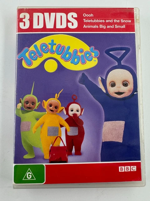 TELETUBBIES - 3 DVD's - Oooh / Teletubbies and the Snow / Animals Big ...
