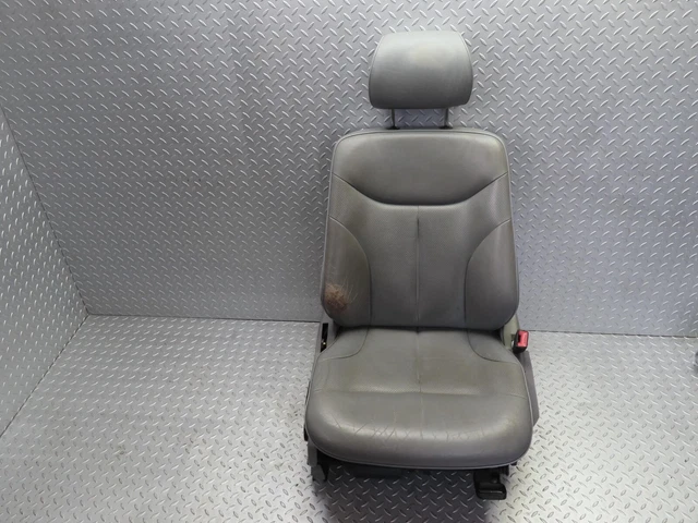 ⚙15123⚙ MERCEDES-BENZ W140 S320 Front Right Seat Leather Grey ...
