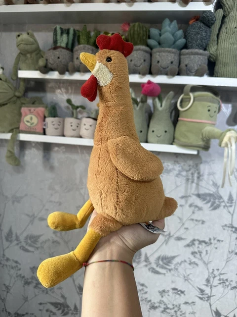 JELLYCAT HENRIETTA HEN BNWOT Rare Retired Hard To Find Chicken Farm ...