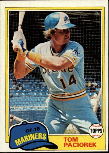 1981 TOPPS #228 Tom Paciorek - Neuf dans son emballage EUR 1,66 ...