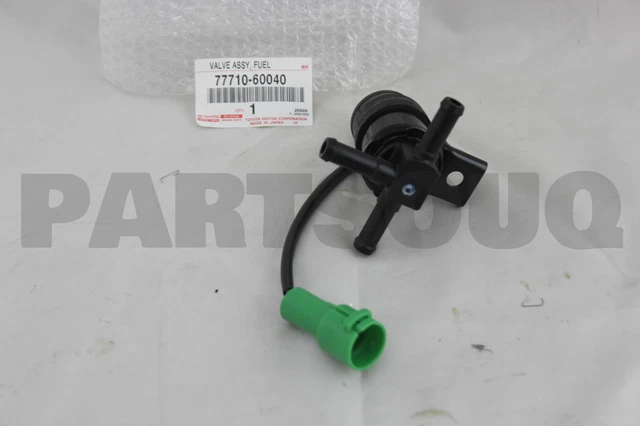 7772060130 GENUINE TOYOTA VALVE ASSY, FUEL TANK SOLENOID RETURN 77720 ...