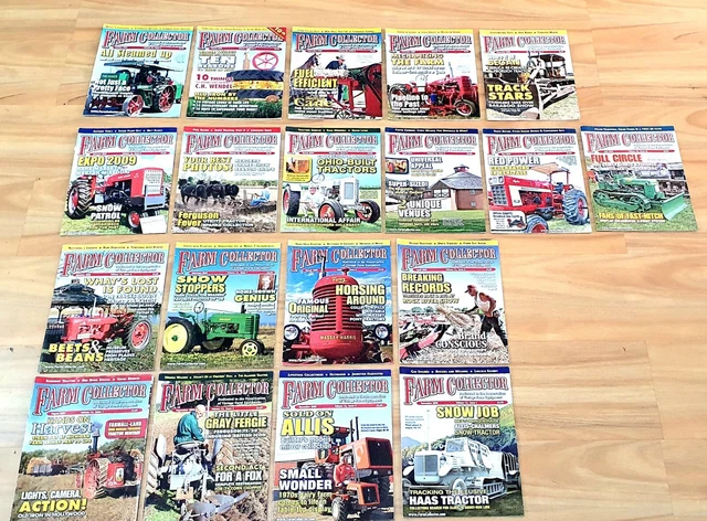 RARE VINTAGE FARM Collector Magazines x 19, 2008-2010 - Antique ...