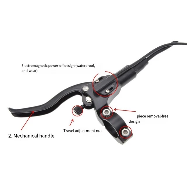 EFFICIENT BRAKE LEVER for Mountain Bike Electric Vehicles Standard ...