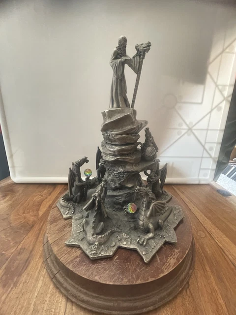 TUDOR MYTH and Magic The Dragon Master Set with Plinth £57.92 - PicClick UK