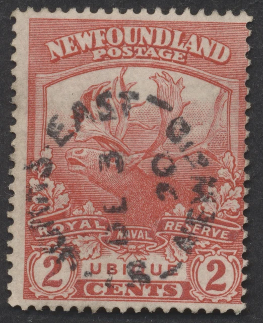 NEWFOUNDLAND POSTMARK SON St John's East NEWFD Split Ring #116 $0.95 ...