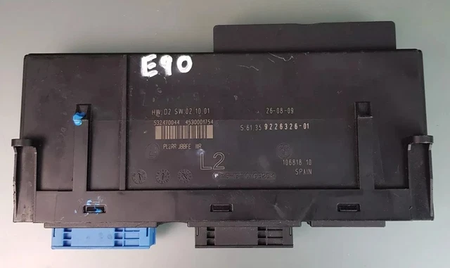 ORIGINAL BMW 3 Series E90 control unit electronics junction box 9226326 ...