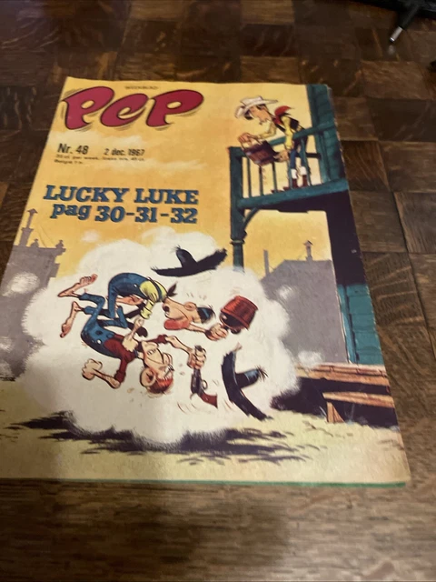 TIM UND STRUPPI Pep 48 1967 Cover Lucky Luke Michel Vaillant Asterix ...