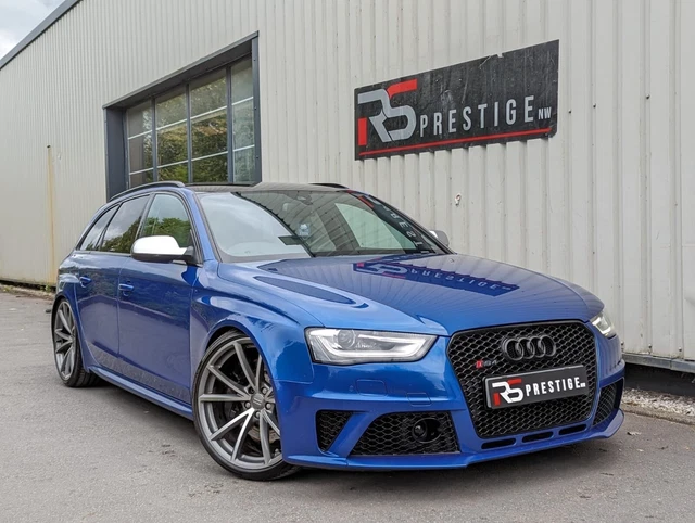 2013 AUDI RS4 Avant 4.2 444 Bhp Exclusive Sepang Blue Milltek Lowered ...