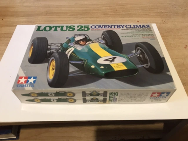 TAMIYA LOTUS 25 Model Kit 1/20SCALE MODEL KIT Contents Still Sealed EUR ...