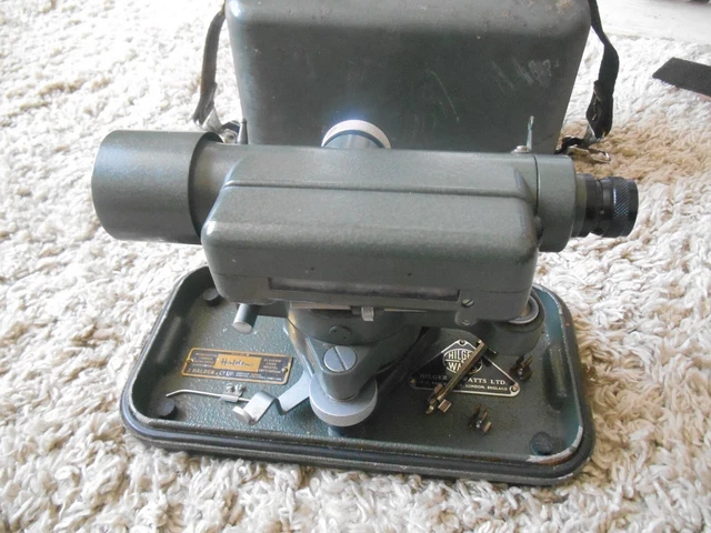 VINTAGE HILGER & WATTS Surveyor's Precision SL102 4 Theodolite Level ...