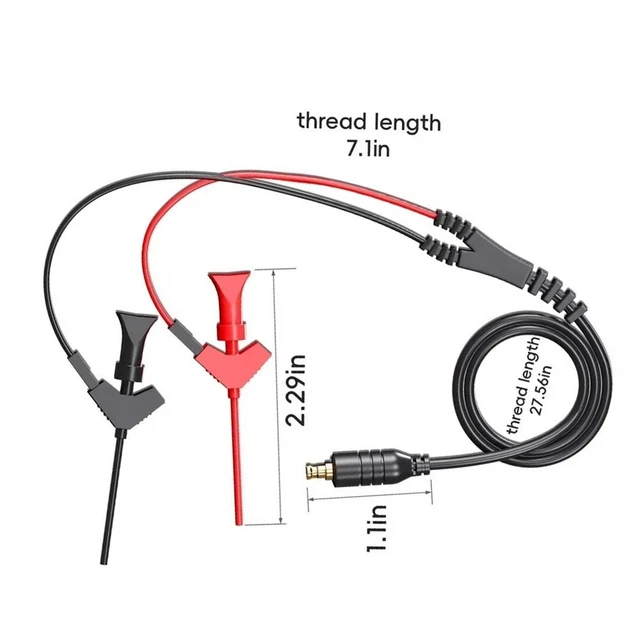 MCX TEST PROBE Hook for Oscilloscope and Multimeter For DS202 DS203 ...