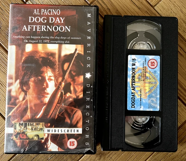 DOG DAY AFTERNOON - Al Pacino VHS Tape Video Movie Film 1975 / 1998 ...