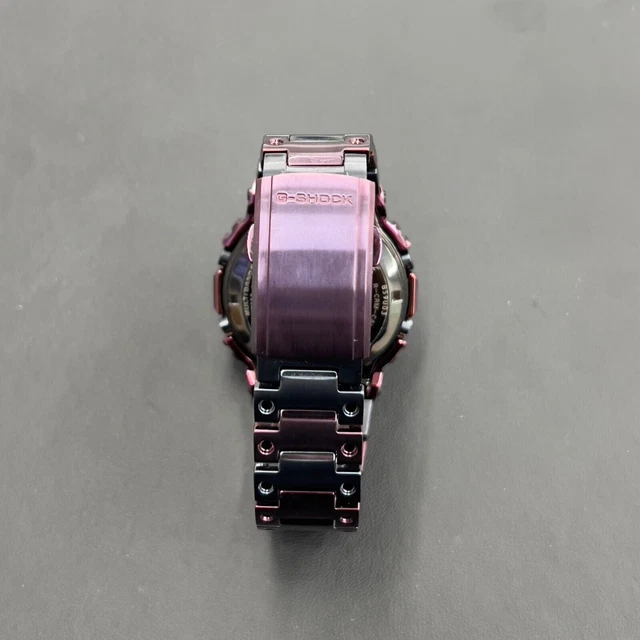 CASIO G-SHOCK GMW-B5000PB-6JF Radio Solar Full Metal Watch Violet Du ...