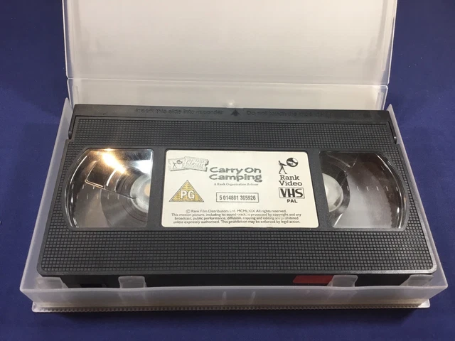 CARRY ON CAMPING, VHS Video, 1997, Sid James, Barbara Windsor £2.50 ...
