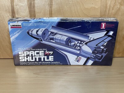 VINTAGE LINDBERG SPACE Shuttle Model Kit 1:200 Scale Factory Sealed ...