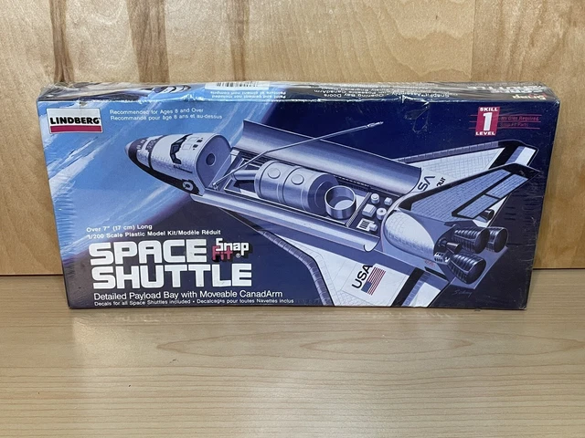 VINTAGE LINDBERG SPACE Shuttle Model Kit 1:200 Scale Factory Sealed ...