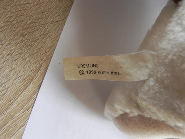 GREMLINS EN PELUCHE - Année 1988 Warner Bros en l'état EUR 9,99 ...