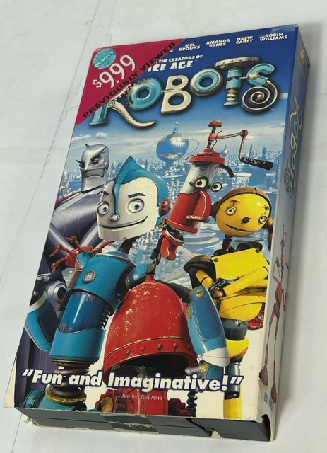 ROBOTS VHS, 2005 Robin Williams VHS Late Release RARE £22.35 - PicClick UK