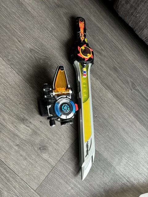 POWER RANGERS NINJA Steel Battle Sword Beast X Morpher Watch Wrist Toy ...