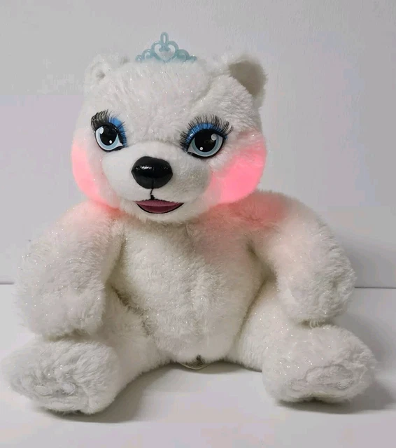 BARBIE & THE Magic of Pegasus Snuggle & Glow Shiver Polar Bear Talking ...