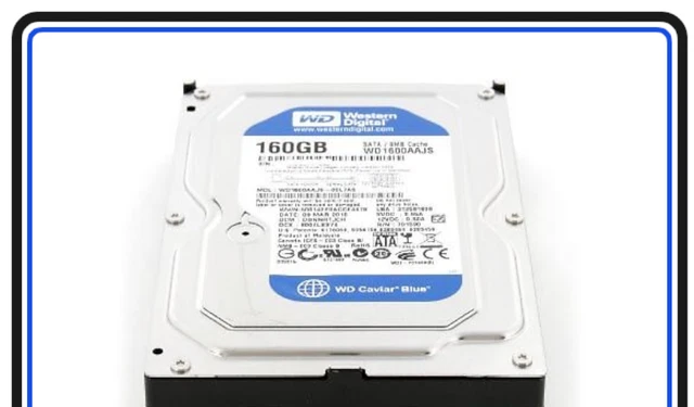 WESTERN DIGITAL CAVIAR Blue 160GB Internal 7200RPM 3.5" (WD1600AAJS ...