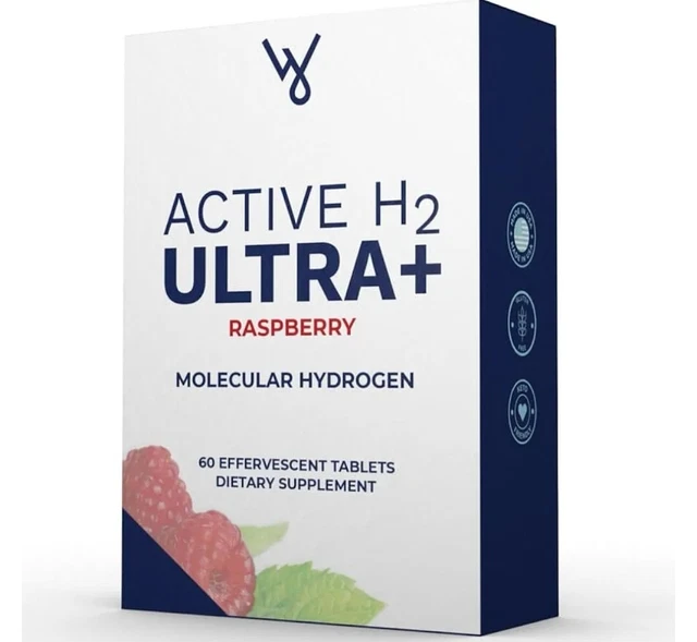 ACTIVE H2 ULTRA Molecular Hydrogen Tablets Raspberry Molecular Hydrogen ...