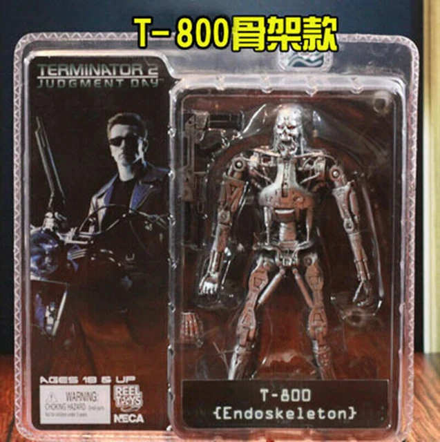 TERMINATOR 2 JUDGMENT Day T-800 Endoskeleton Action Figure New in Box £ ...
