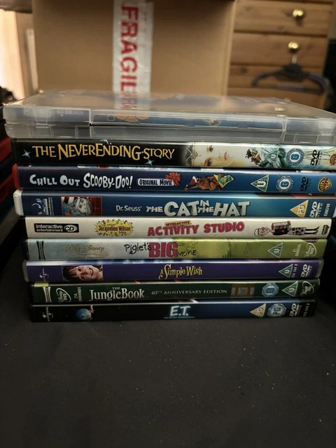 KIDS CHILDRENS DVD bundle job lot £4.88 - PicClick UK
