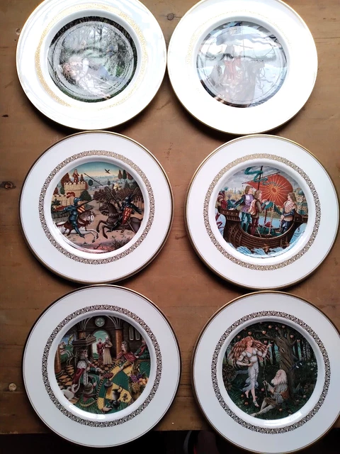 PLATES KING ARTHUR Collection by International Arthurian Society-Royal ...