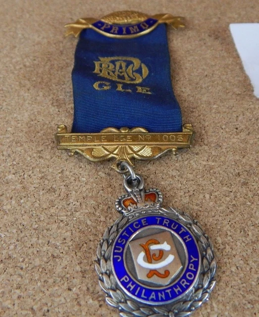 VINTAGE RAOB GLE Primo Jewel 1951 Bro Ormond M. Jones Temple Lodge ...