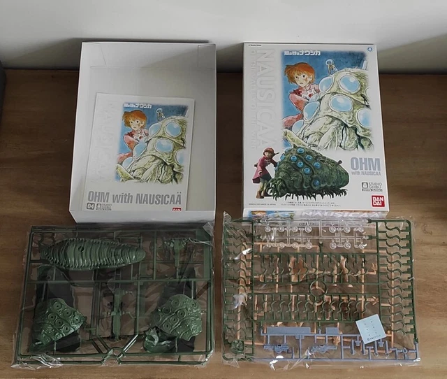 MAQUETTE 1/20 NAUSICAA Ohm Model Kit Bandai 04 ghibli miyazaki vallée ...