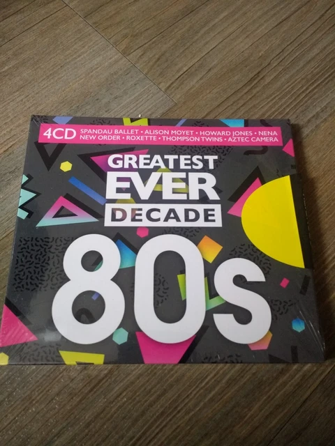 GREATEST EVER DECADE EIGHTIES 80's 4 CD Set - 80 HITS New Sealed £10.00 ...