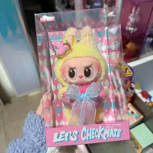 2025 LABUBU POP Mart Let’s Checkmate Blind Box 17cm Vinyl Figure Gift ...