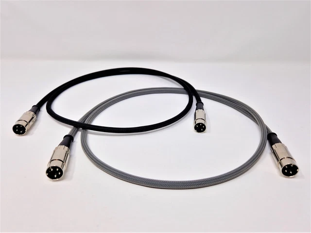 QUAD 4 PIN auf 4 Pin DIN Verbindungskabel 33 44 303 405 OFC Audiophile ...