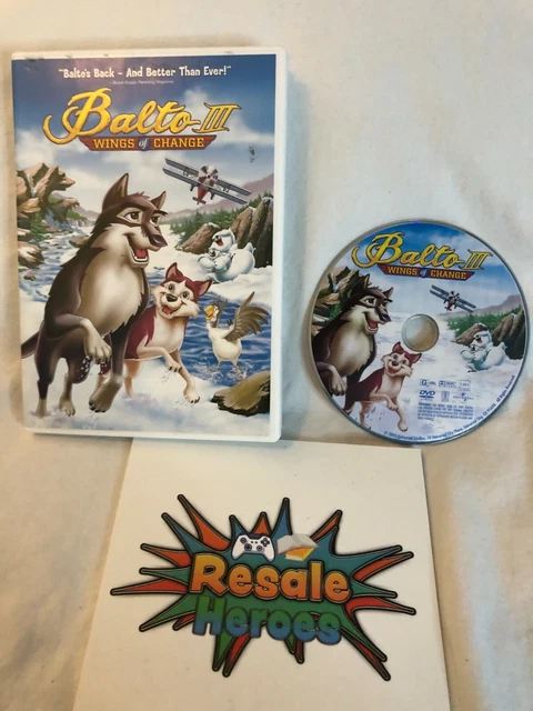 BALTO III WINGS of Change - DVD Movie Bilingual $11.67 - PicClick CA