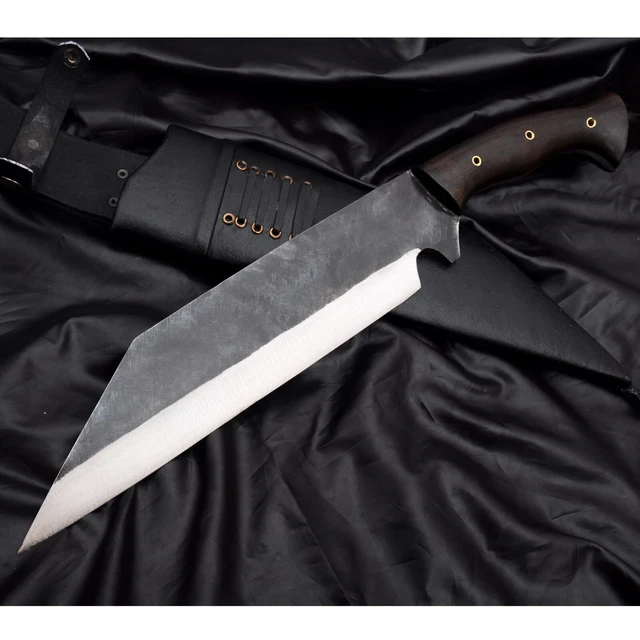 12 INCHES LONG Blade seax knife-Cleaver-Machete-Handmade knife-knives ...