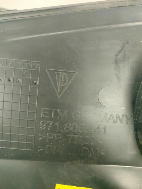 PORSCHE PANAMERA FRONT wing cover 971806441 £40.00 - PicClick UK