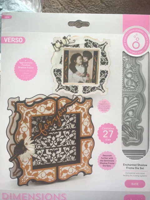 TONIC STUDIOS DIES, Enchanted Shadow Frame Set £12.07 - PicClick UK