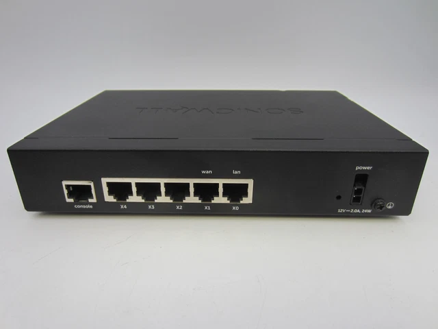SONICWALL TZ300 5 Port Network Security Firewall Appliance APL28-0B4 ...